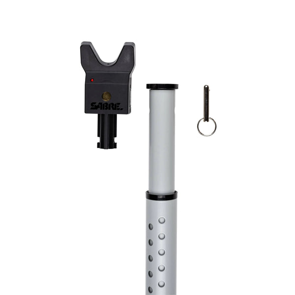 SABRE Adjustable Door Security Bar with Built-in Alarm | DOSD